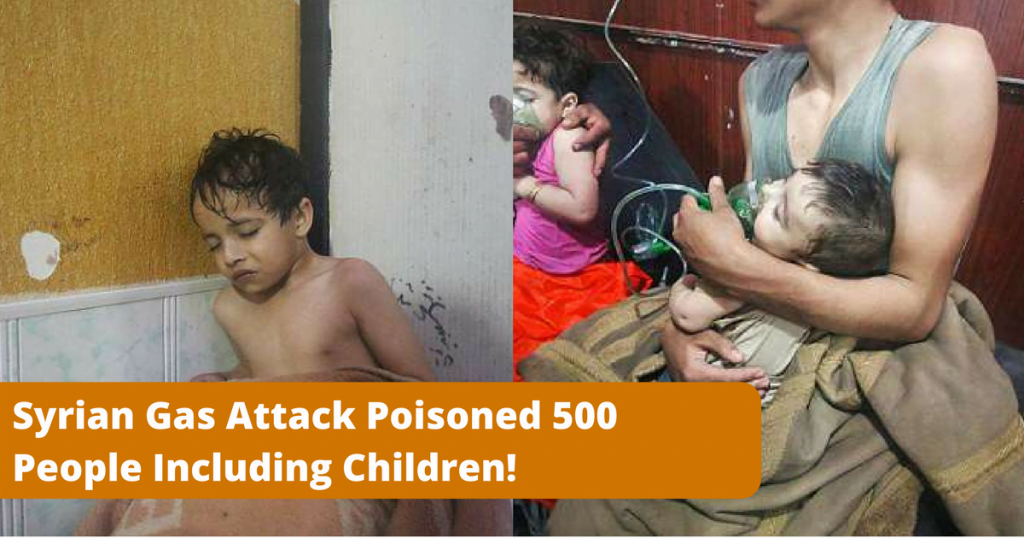 500 People Poisoned, 43 Killed in Syrian Gas Attack, WHO Reveals
