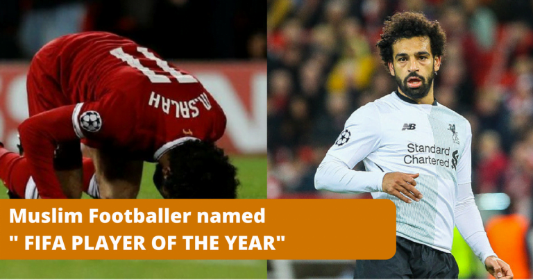 Muslim Football Player Became "The Player of The Year"
