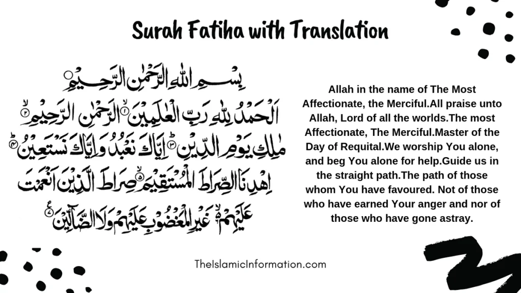 7 Secrets Behind Surah Fatiha With Benefits and Translation 7 Secrets Behind Surah Fatiha With Benefits and Translation