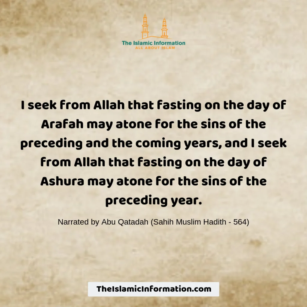 Fasting in Muharram, Fasting on 9th and 10th Muharram (Ashura Day)
