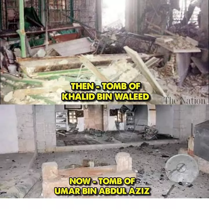 Attackers Destroyed The Grave of Grandson of Umar RA and Took His Body Out