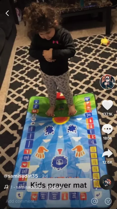 Interactive Prayer Mat For Kids Is Going Viral and You Should Get One