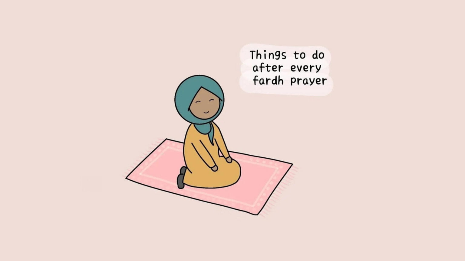 3 Things To Do After Every Fard Prayer (Salah)