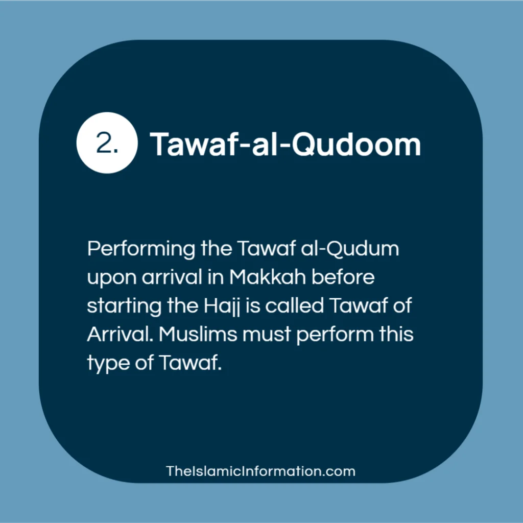 Five Types Of Tawaf During Hajj and Umrah