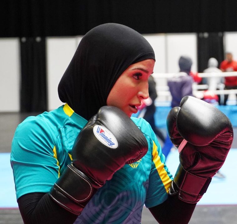 Tina Rahimi, First Hijabi Boxer at the 2022 Commonwealth Games Wins Medal