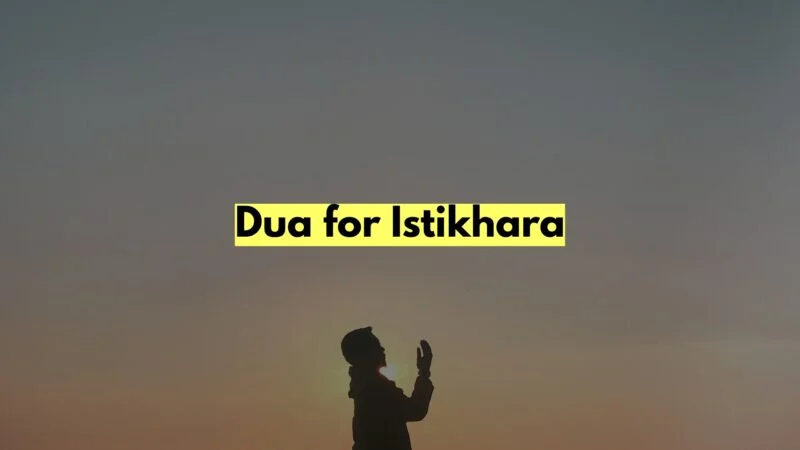 Dua For Istikhara