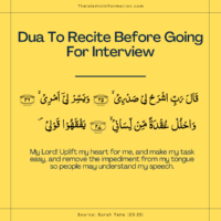 Dua For Job Interview and Meetings