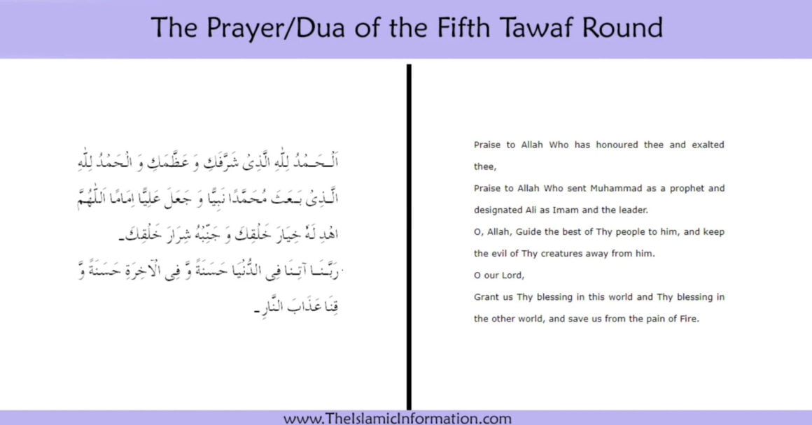 Duas To Recite During Tawaf (All 7 Circles)