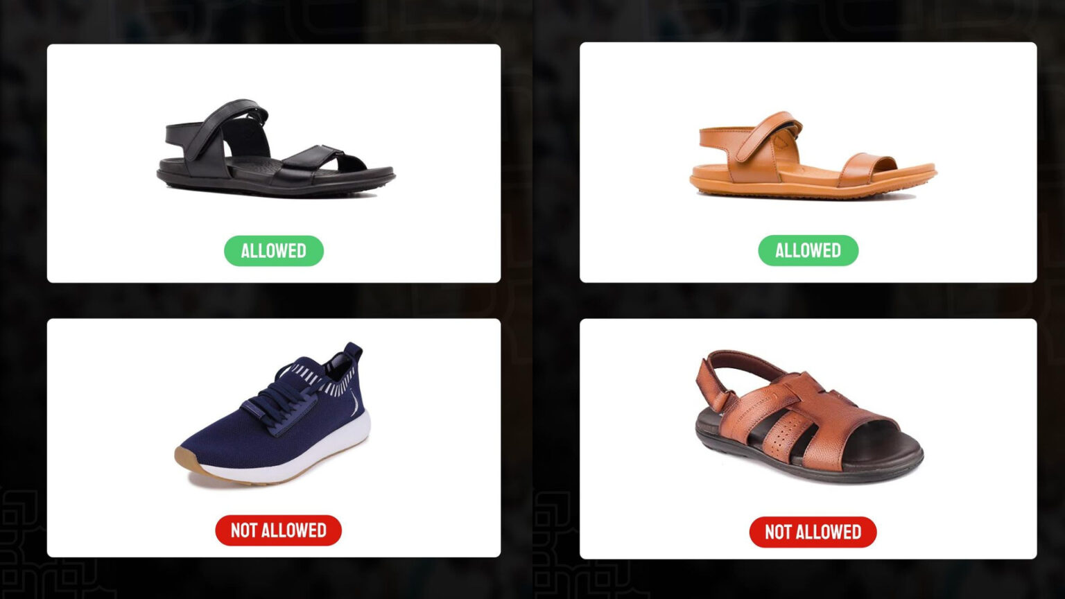 Which Slippers For Ihram Are Best (and Which Are Not)?