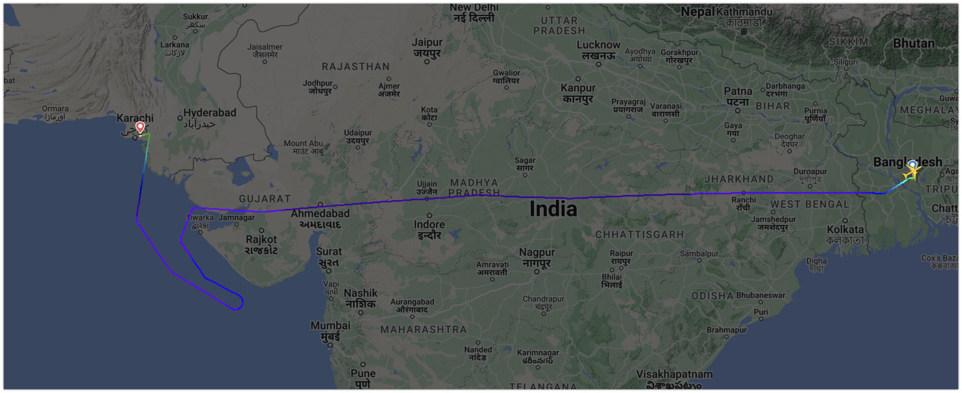 India Denies Emergency Landing to Saudi Airlines Due to Critical Muslim Patient