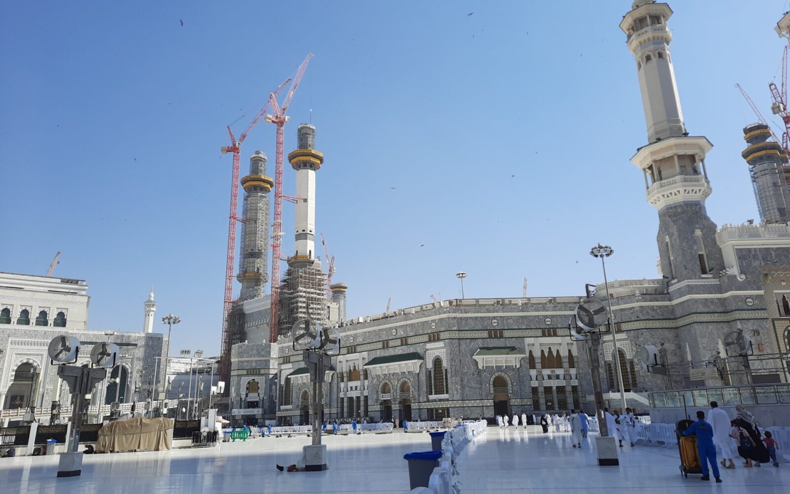 Masjid al-Haram Entry and Exit Gates for Umrah Pilgrims in Ramadan