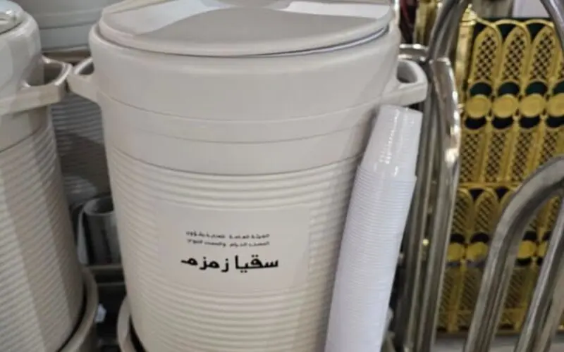 New ZamZam Water Containers Introduced at Masjid an Nabawi