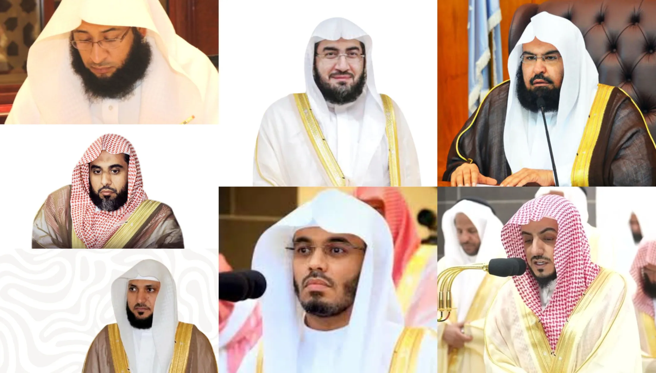 Seven Imams for Taraweeh 2025 at Masjid Al Haram