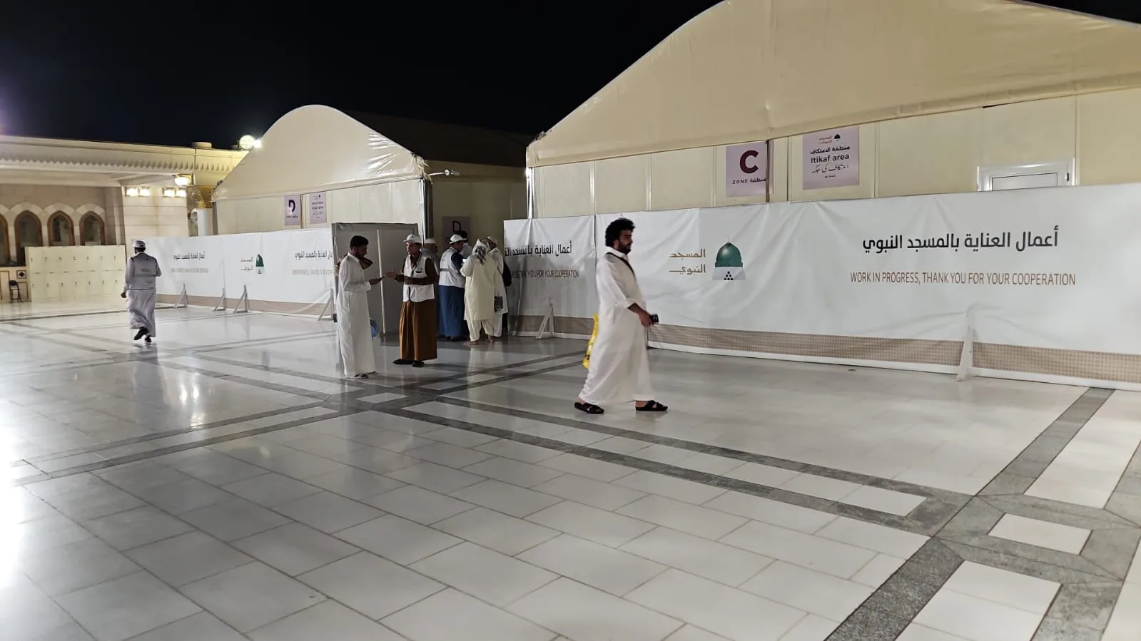 Special Itikaf 2025 Space Allocated at Masjid an-Nabawi with Unique ...